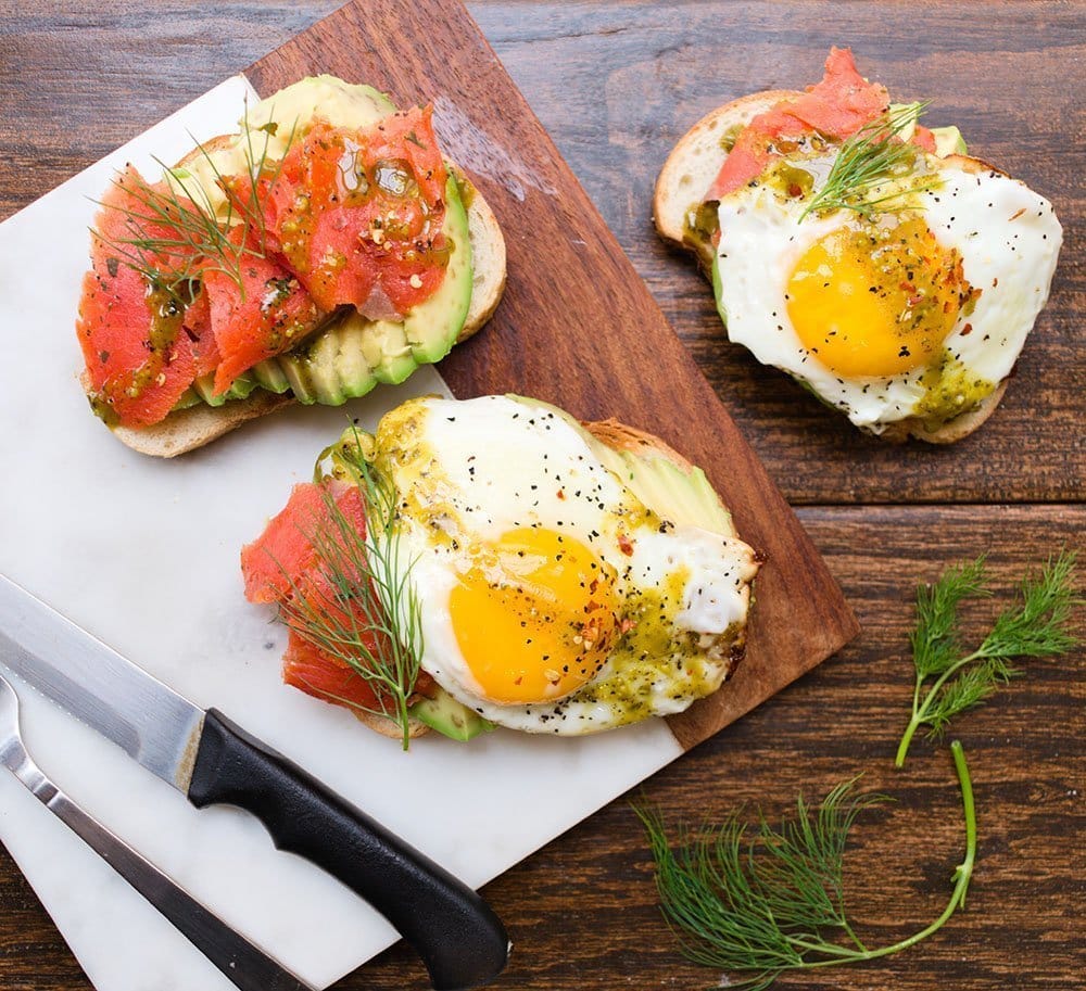 Avocado Toast with Smoked Salmon - Cherry on my Sundae